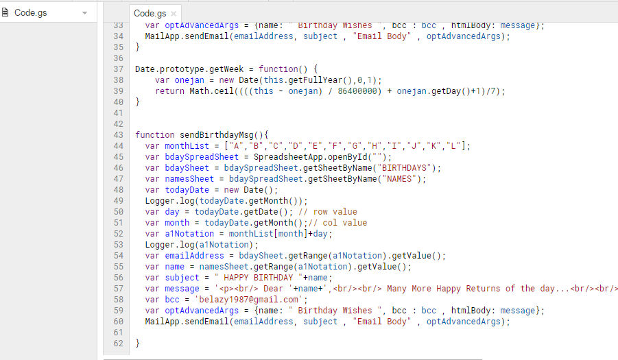 java source code: Automatic Birthday wishes mail to your friends