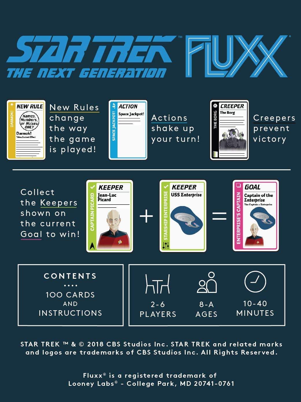 The Trek Collective: Star Trek Fluxx revealed