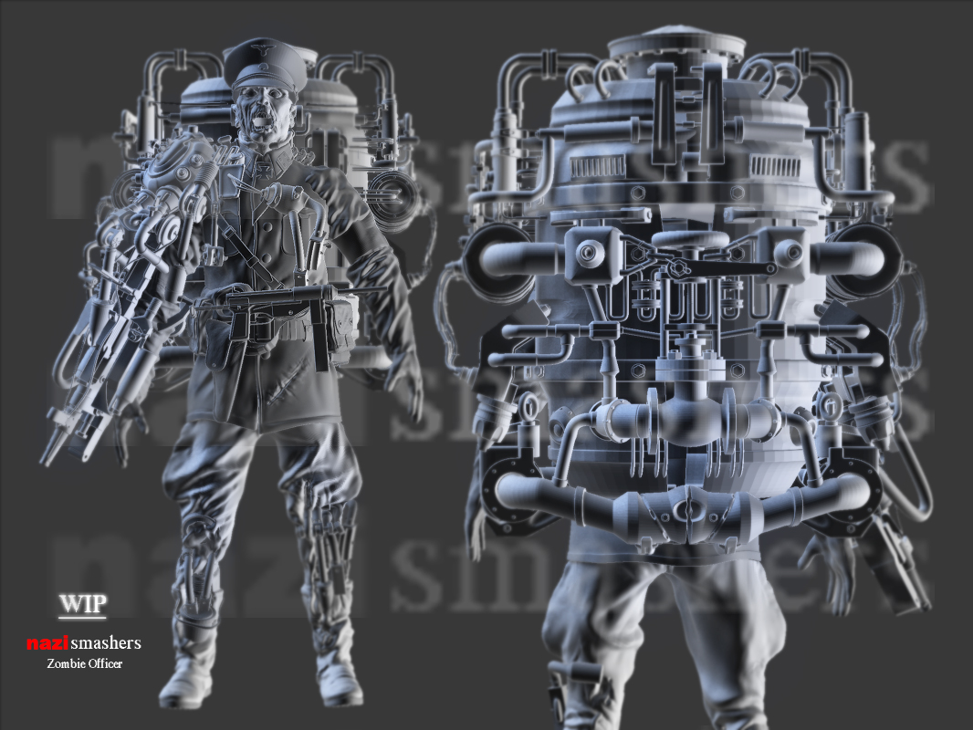 3D Character Artist.: Nazi Smashers