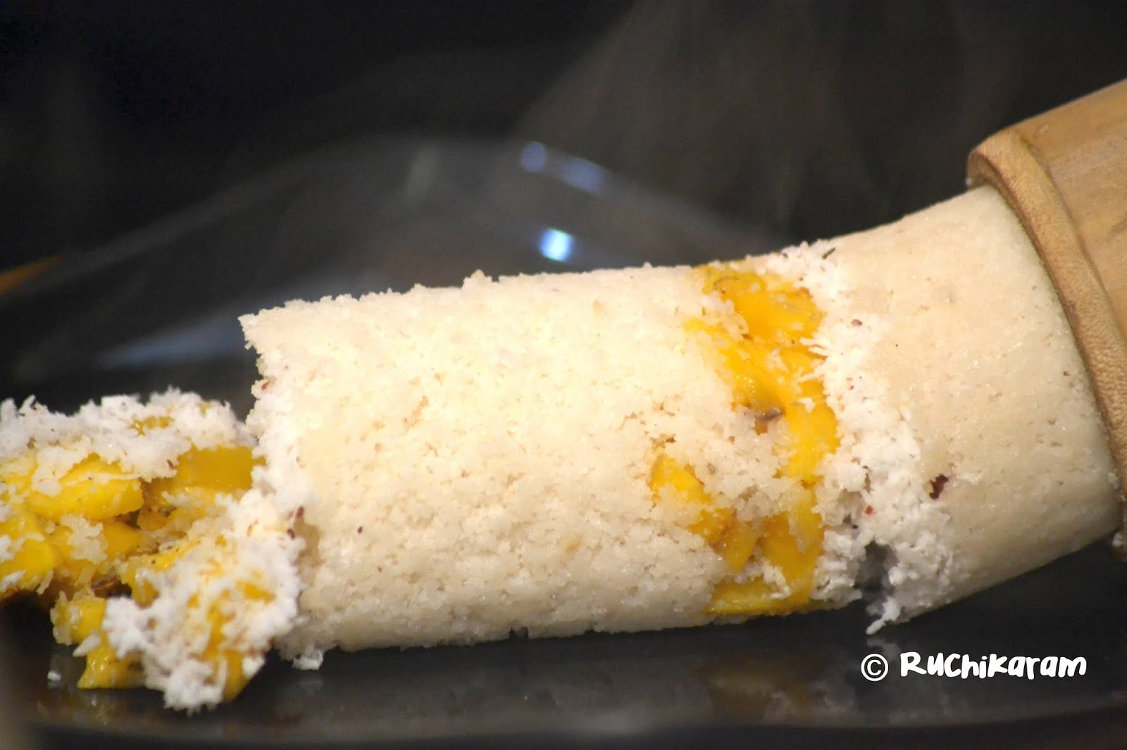 Ruchikaram: Kerala Special Pazham Puttu | Nenthra Pazham Puttu