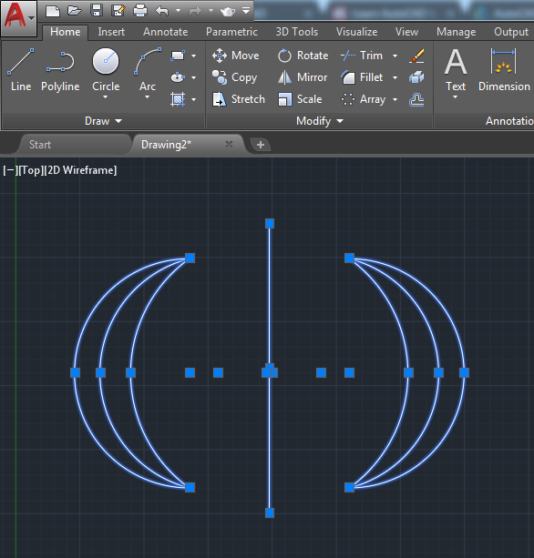 BroodaCAD: How to use the MIRROR command in AutoCAD