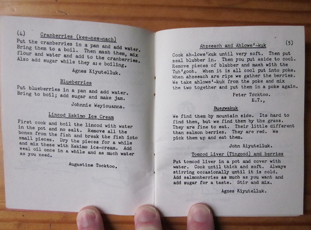 Cryptoforestry: The Eskimo Cook Book