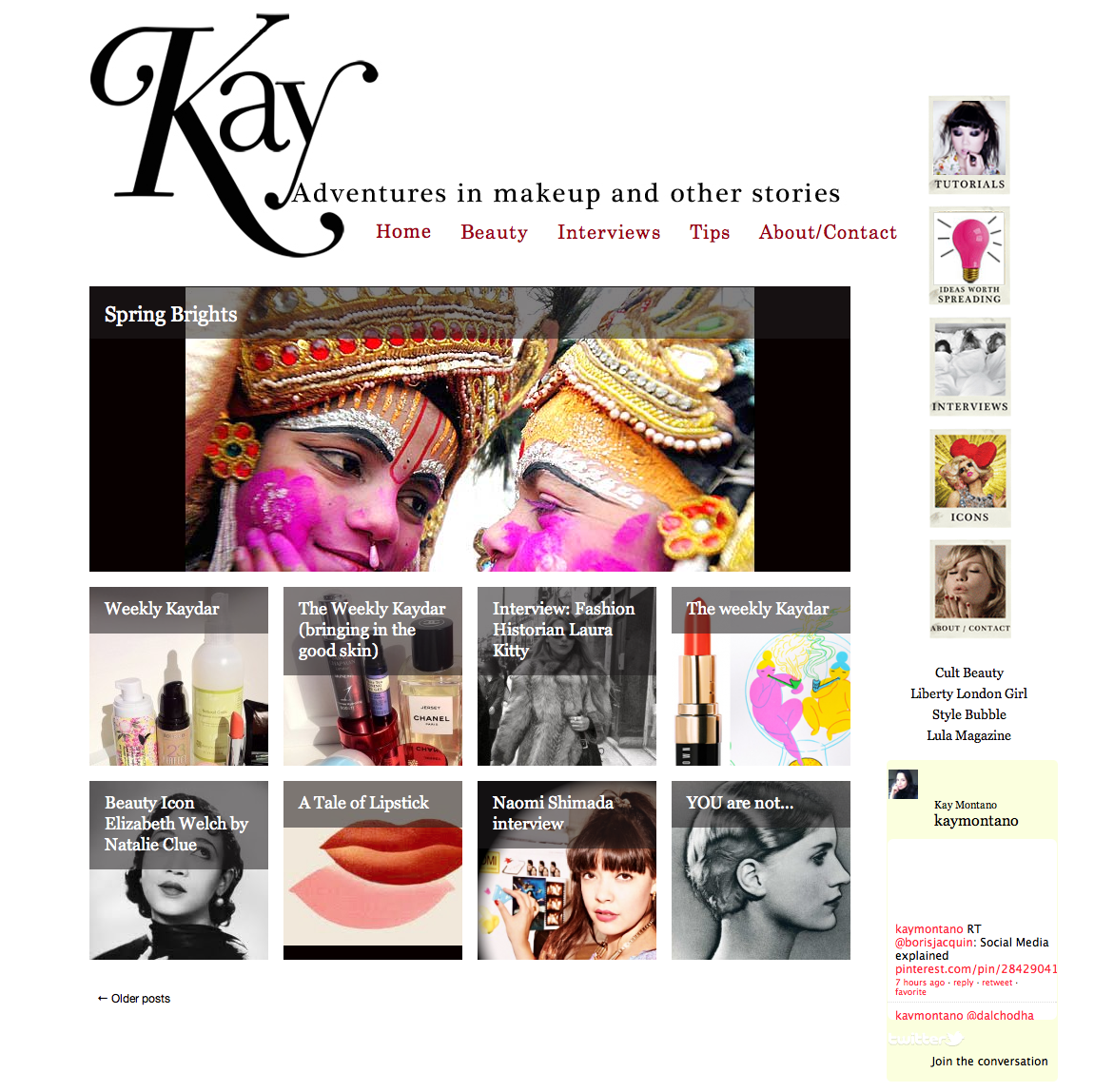 Beauty Bible Blog: Kay Montano is now blogtastic...