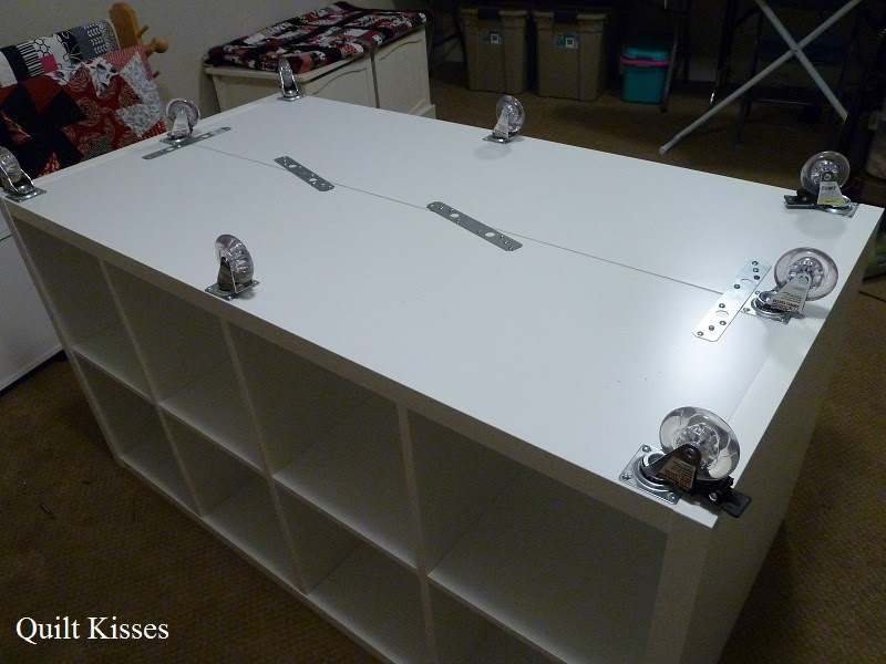 Quilt Kisses: My New Cutting Table