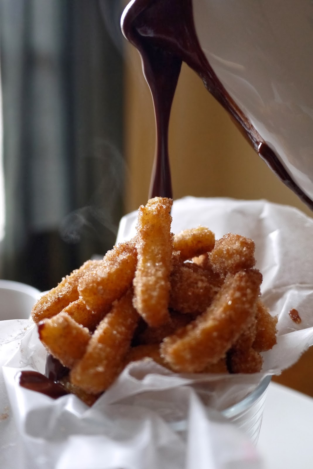 Lo + Bee: Churros + Hot Chocolate