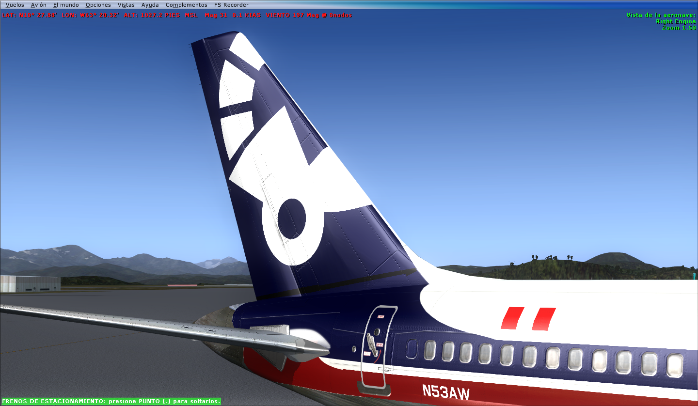 [FS9/FSX] QualityWings Boeing 757-200 Aeroperu N53AW y Librea 25 Años