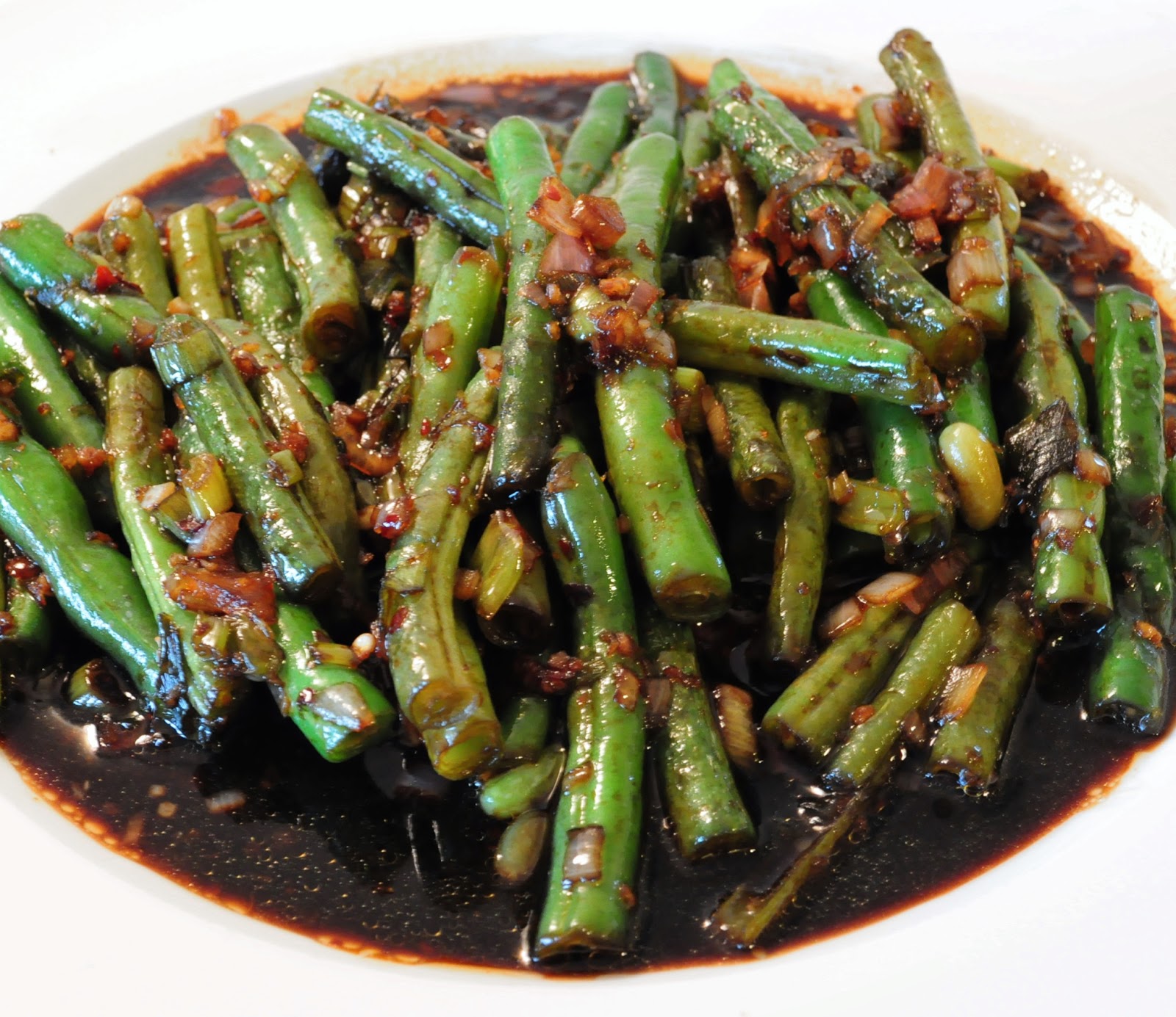 My Tiny Oven: Szechuan Green Beans