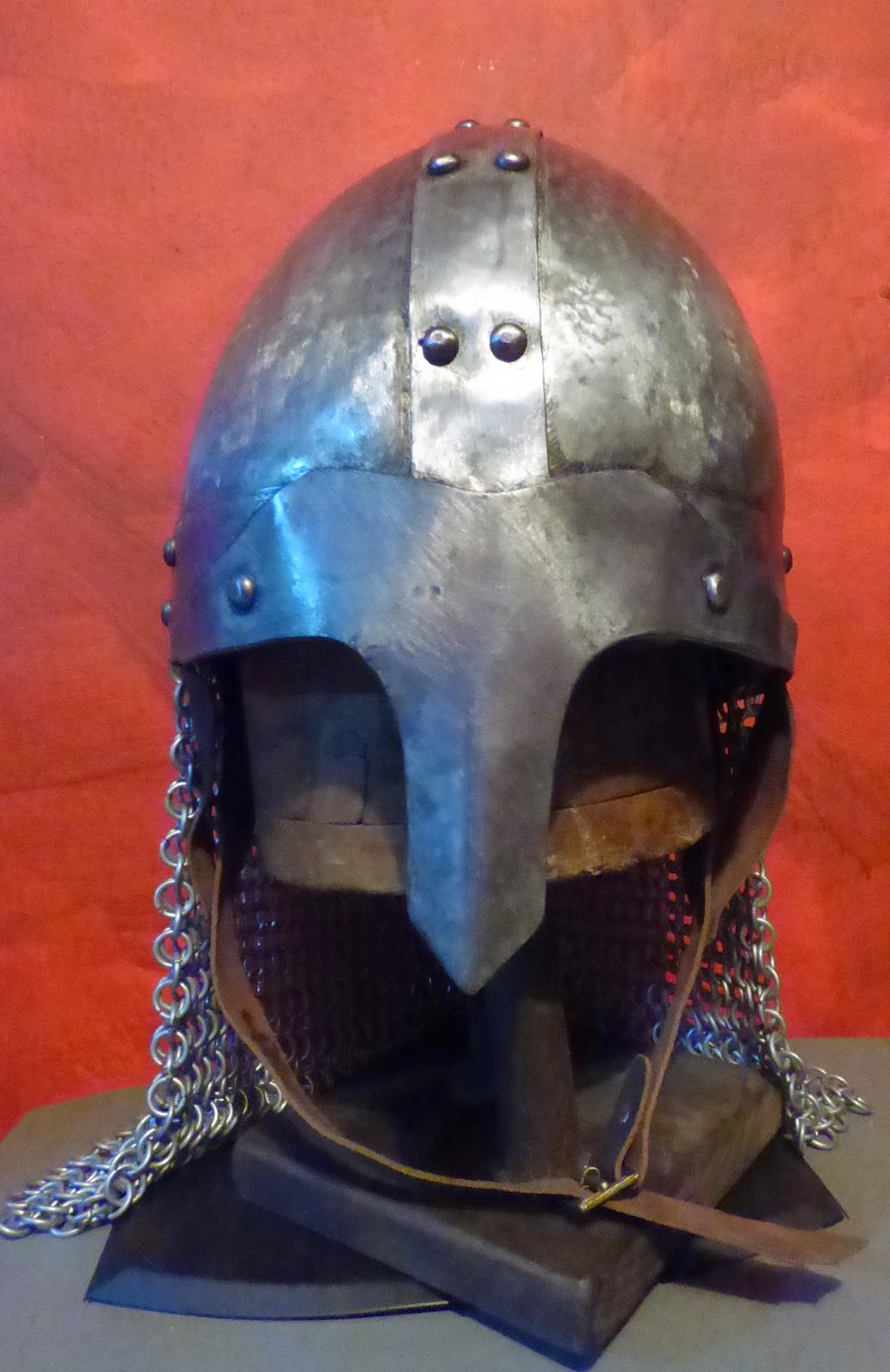 Tristam Tienda Medieval: Nuevo yelmo con malla