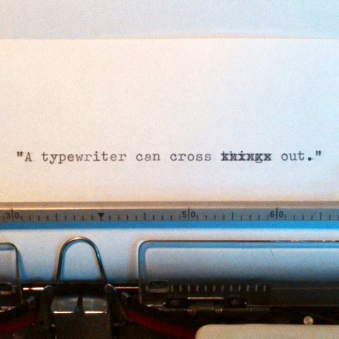 A Typewriter Can/ /THE TYPEWRITER REVOLUTION