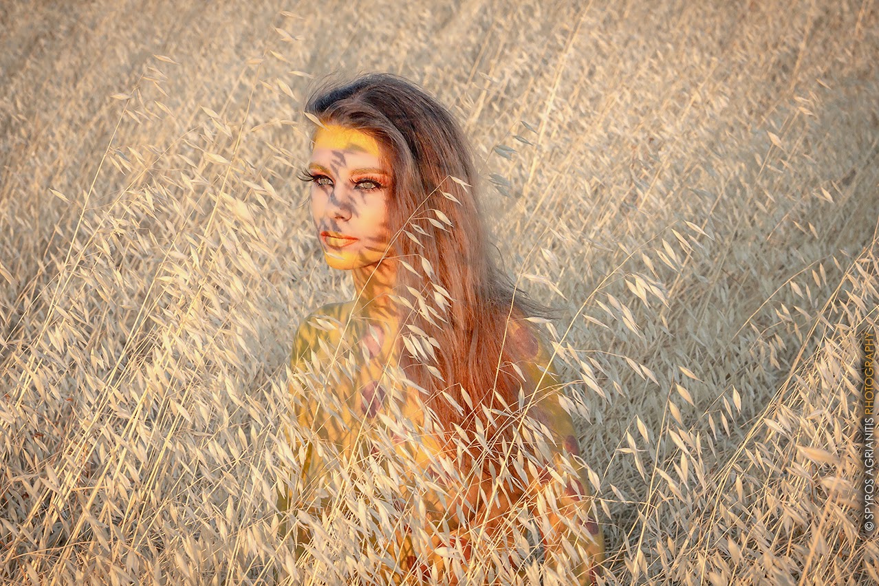 Elizabeth Petrou make-up artist: Body Painting Art