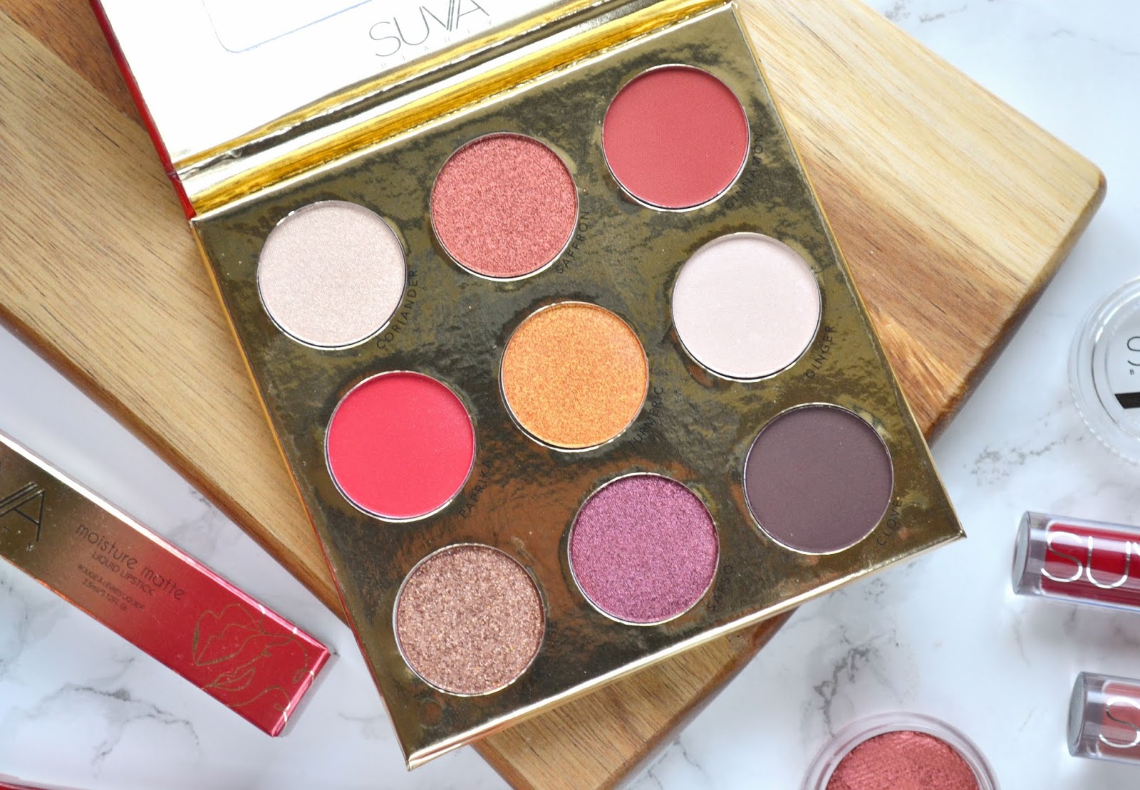 MAKEUP | Suva Beauty Saffron Collection | Cosmetic Proof | Vancouver ...