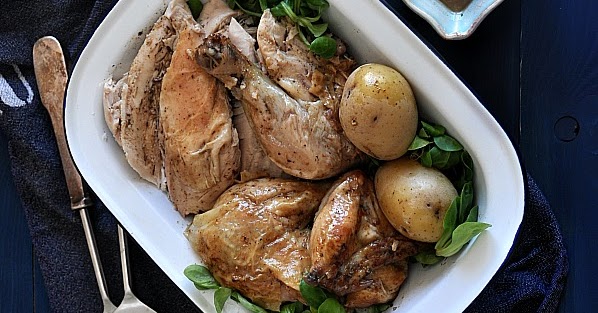 RECETA DE POLLO ASADO CON MOJO CUBANO