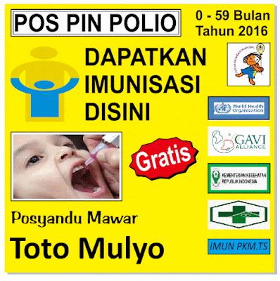 Kumpulan Desaign: Contoh Banner Spanduk Posko Imunisasi Polio