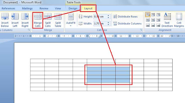 October 29 Blog: How to merge cells from table in MS Word