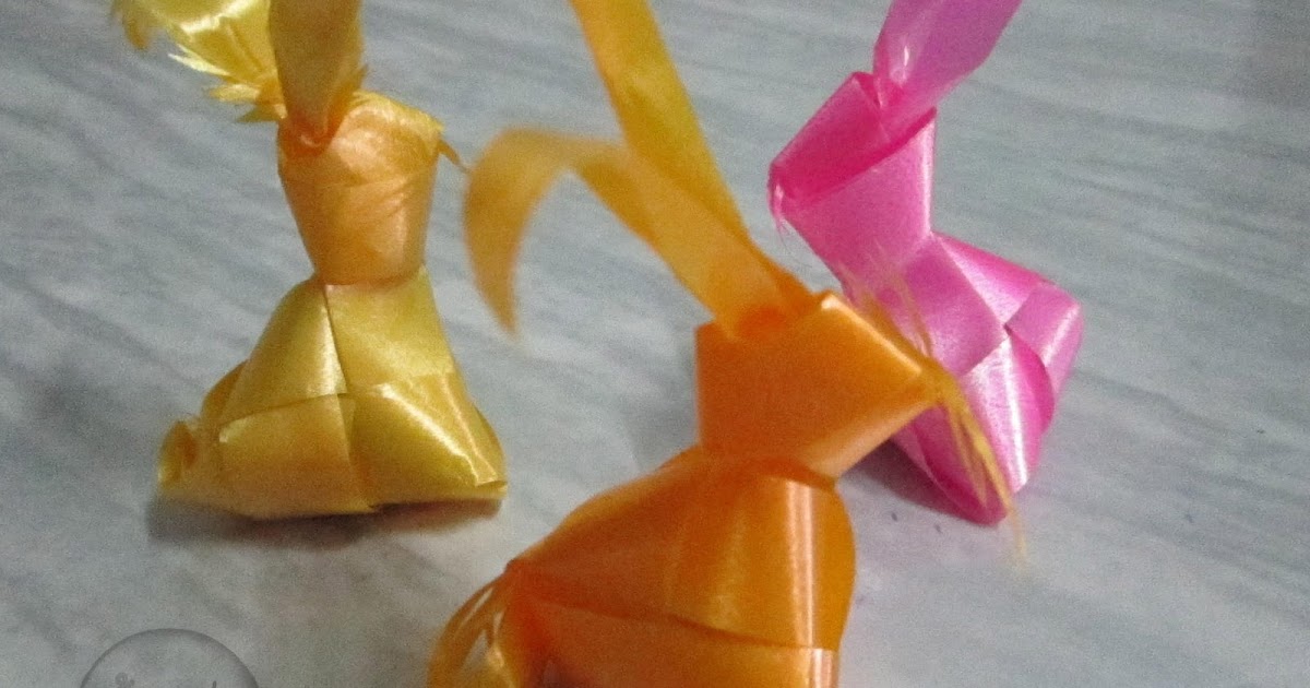 How to weave rabbit from ribbon | D . I . Y . Done ! It 's Yours
