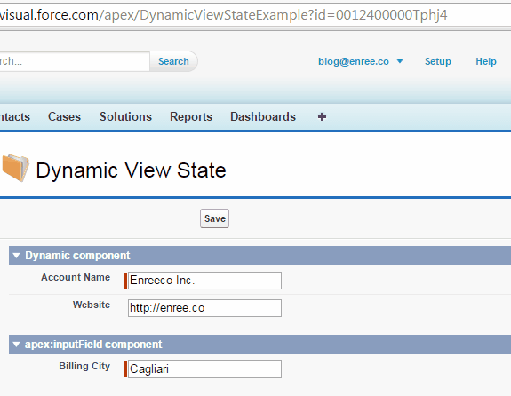 Nerd @ Work: [Salesforce / Visualforce] Handling Viewstate with Dynamic Visualforce components