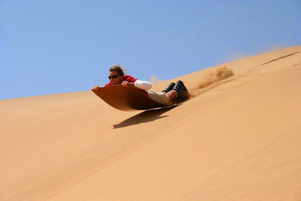 News from Southern Africa & Namibia: Namibia, Swakopmund: sandboarding ...