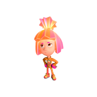 Cartoon Characters: Fixiki (PNG)