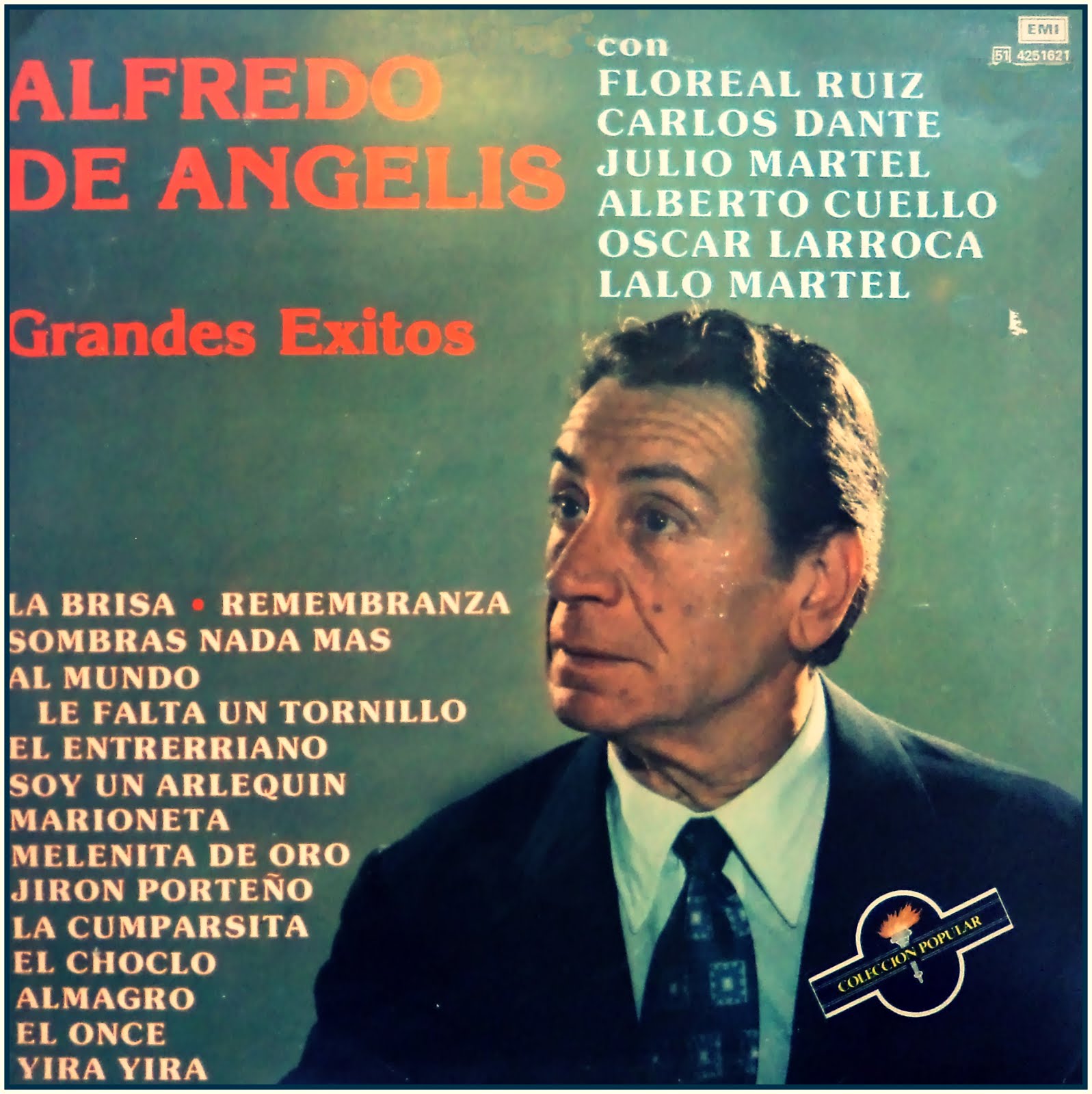 Voces de la Patria Grande: Alfredo De Angelis - GRANDES EXITOS