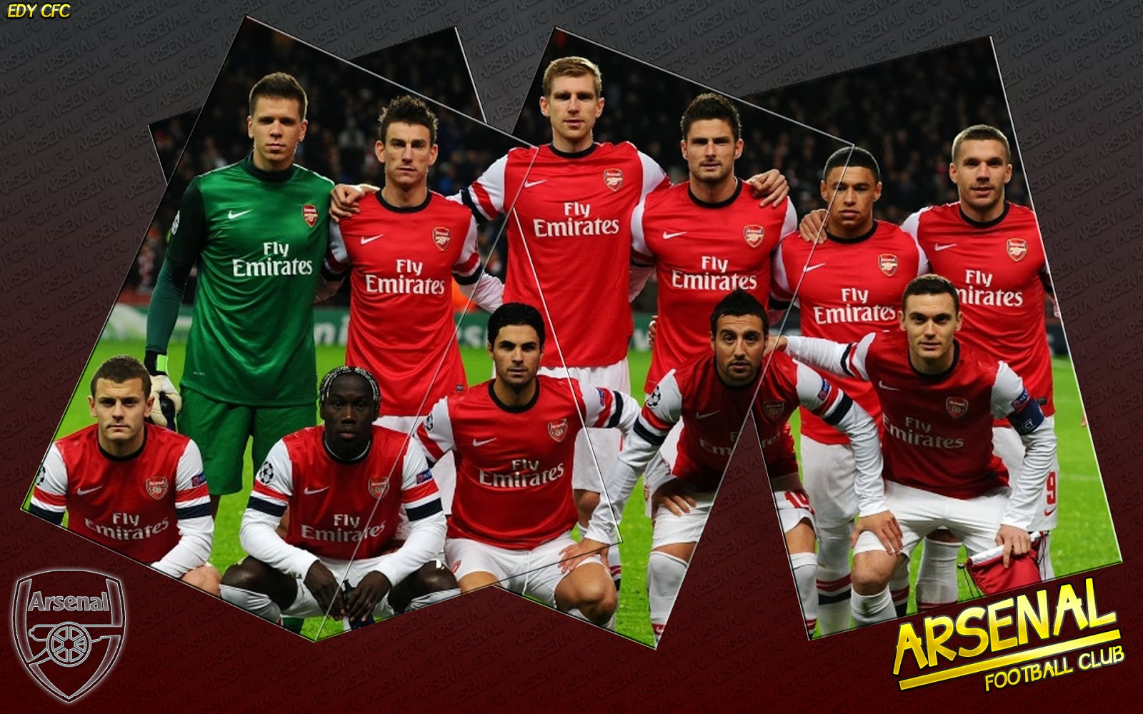 Diseños de Fútbol: Wallpaper Arsenal FC