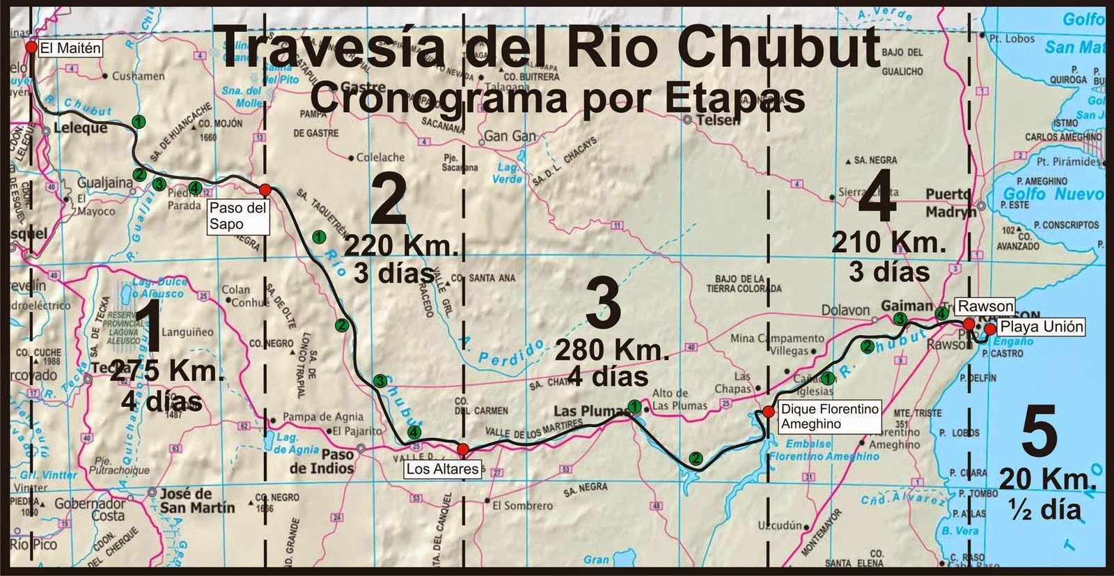 Esquel Íntimo: Recorriendo el río Chubut