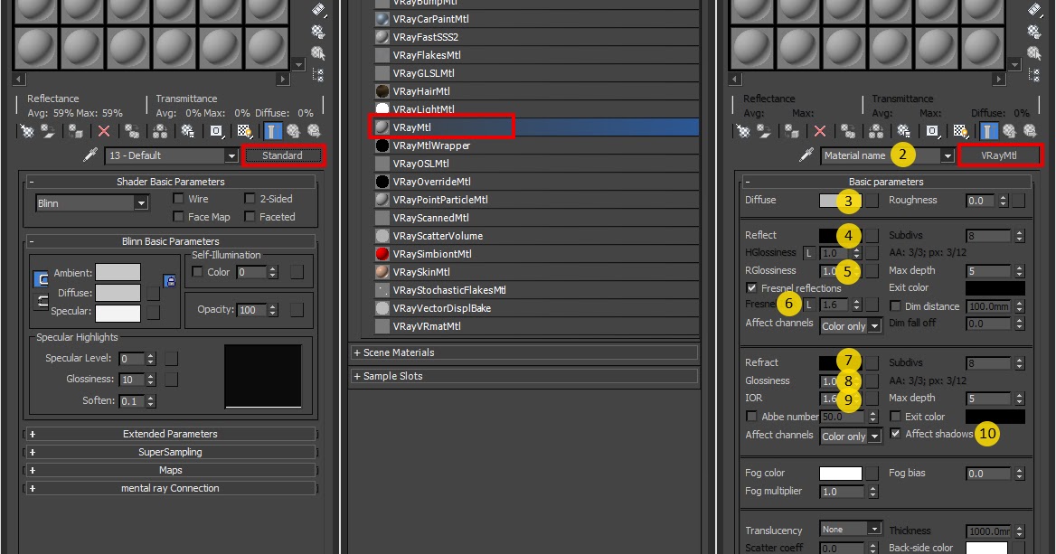 Architectural visualisation, 3D rendering: Materials 101