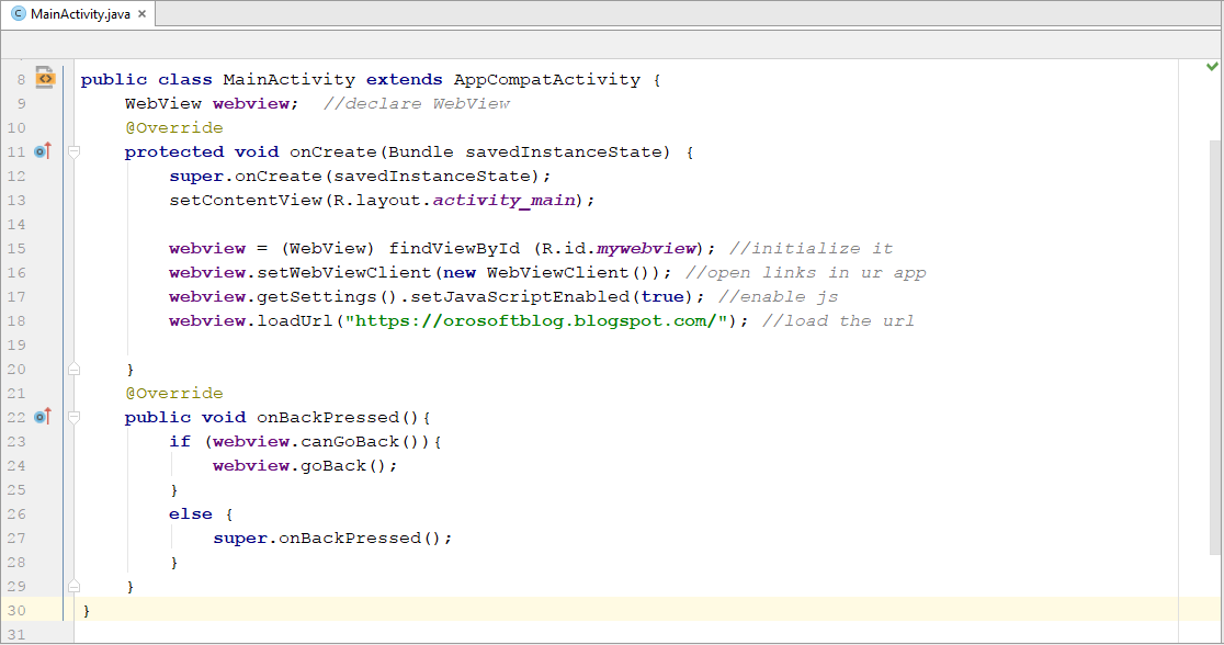 How to convert a website into android app inside Android studio | part 1/3