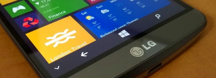 Windows Teaction: LG Windows Phone