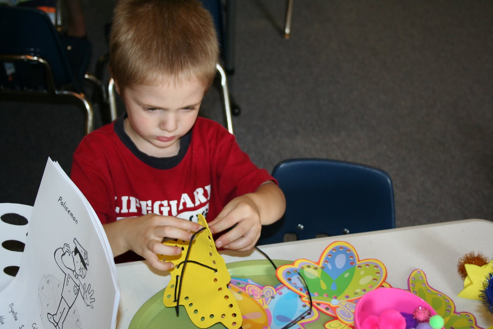 Our Country Road: Group Preschool-Spring Trays