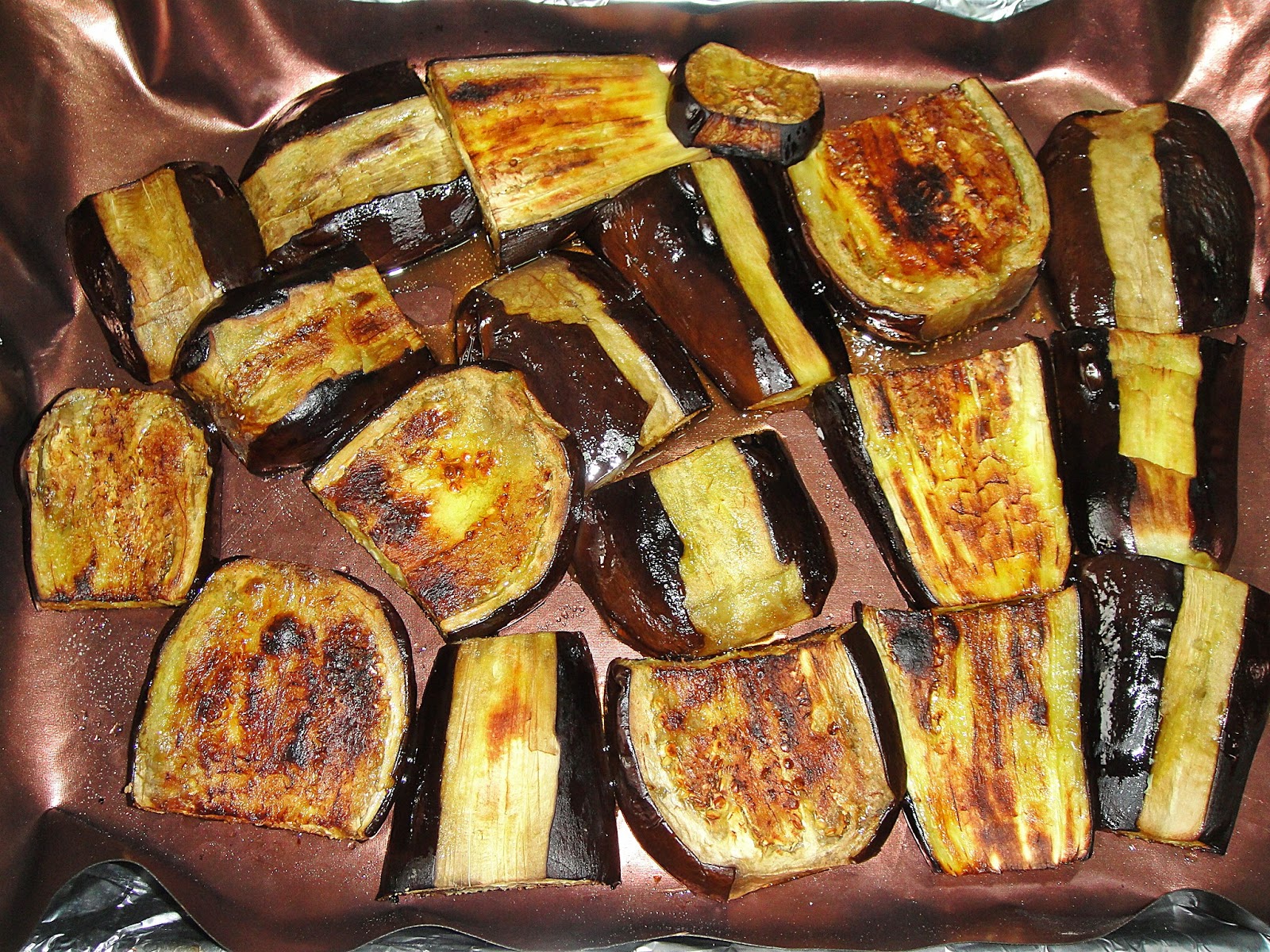 Maryam's Culinary Wonders: 410. Iraqi Aubergine Kubba Tepsi