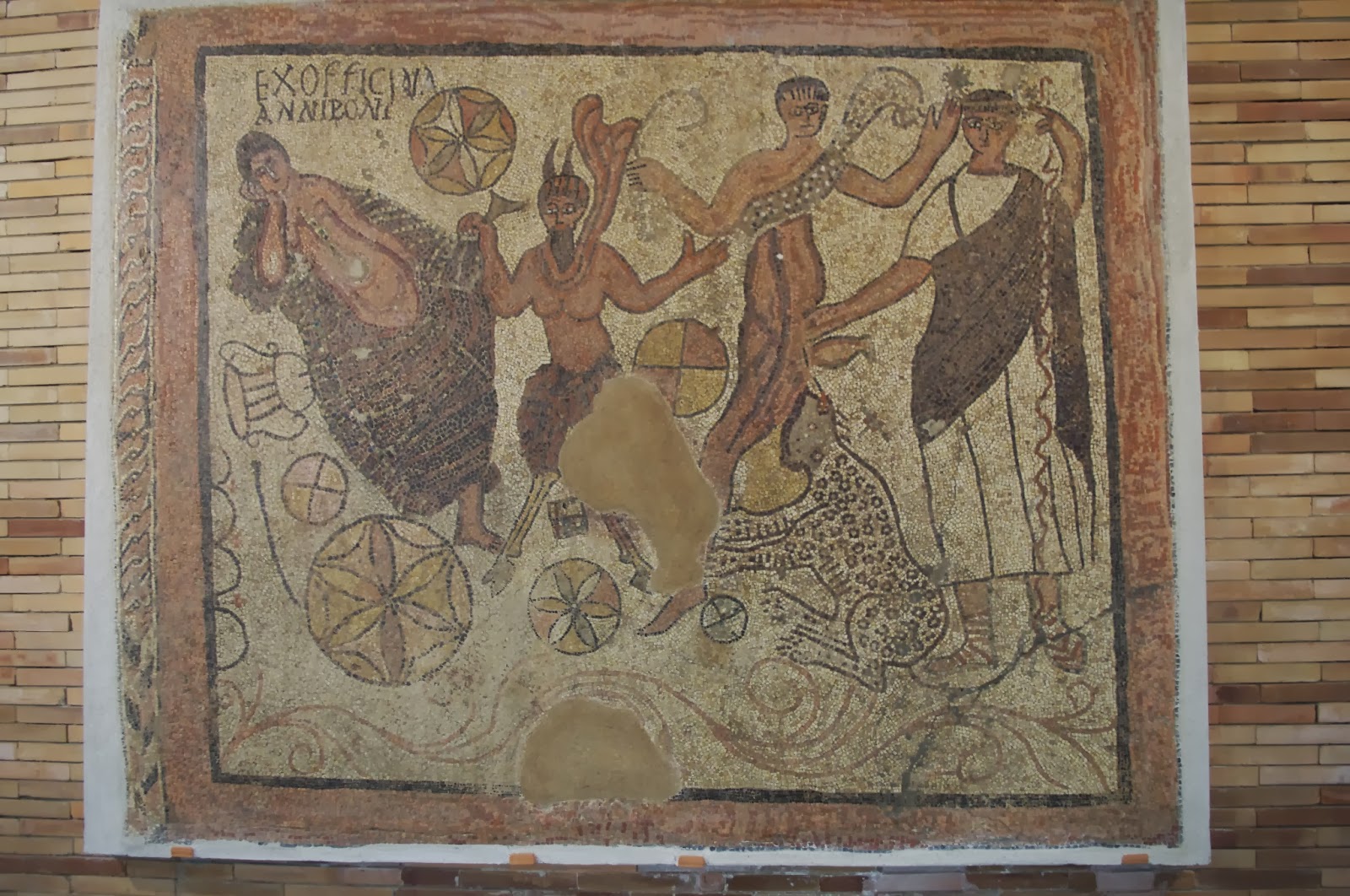 illARgonauta: Mosaic de Bacus i Ariadna