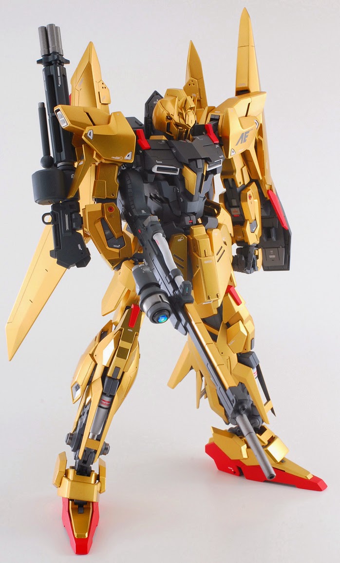 MG 1/100 Delta Plus with Gatling Gun - Custom Build