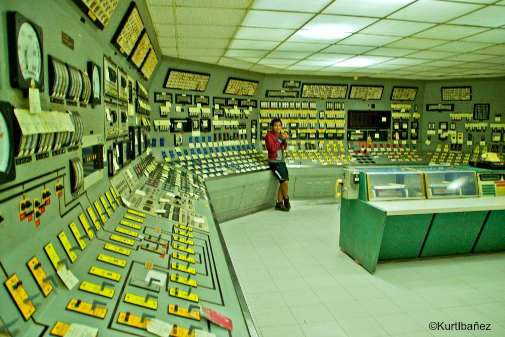 I am more comfortable inside the control center of the Bataan Nuclear ...