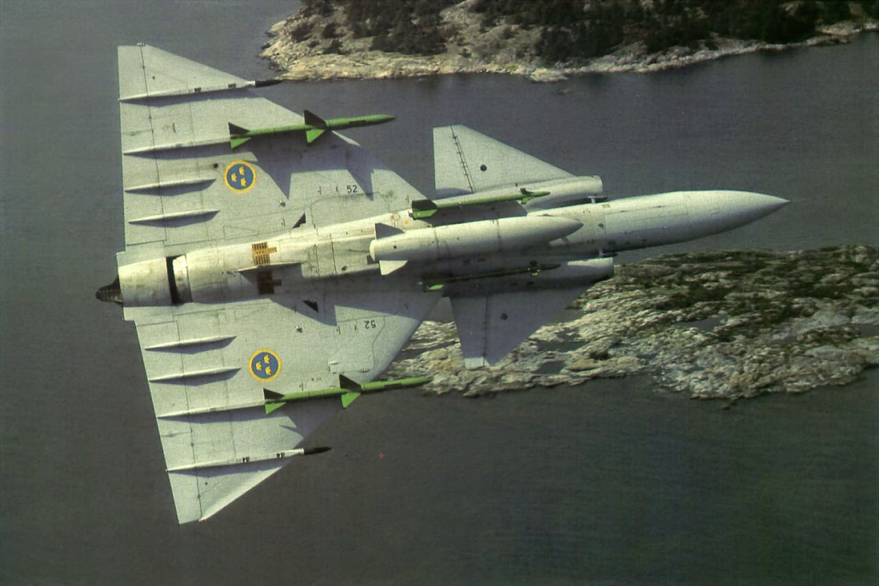 Blog de Aviones de Caza y Ataque: Saab 37 Viggen
