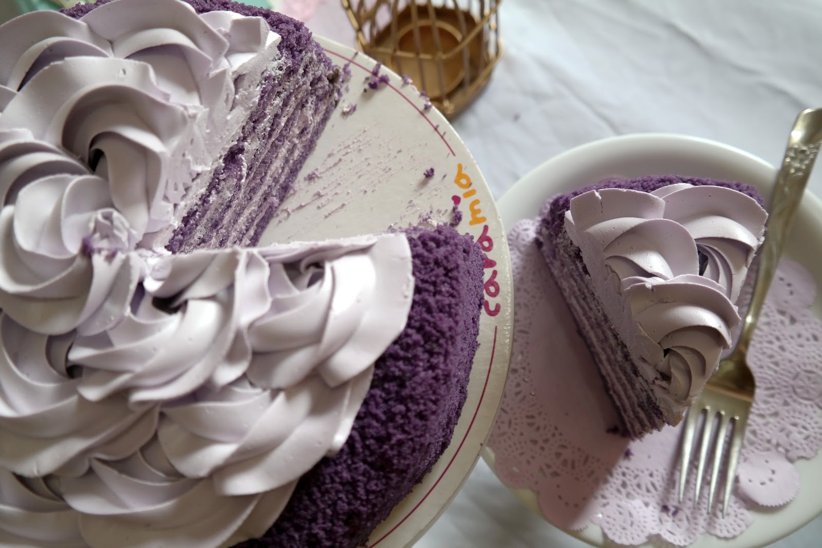 Sand Under My Feet: Nothing Beats the Classic: Ube Cake by Cara Mia ...