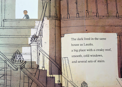 TEXTILE TROLLEY: A book review :- The Dark by Lemony Snicket