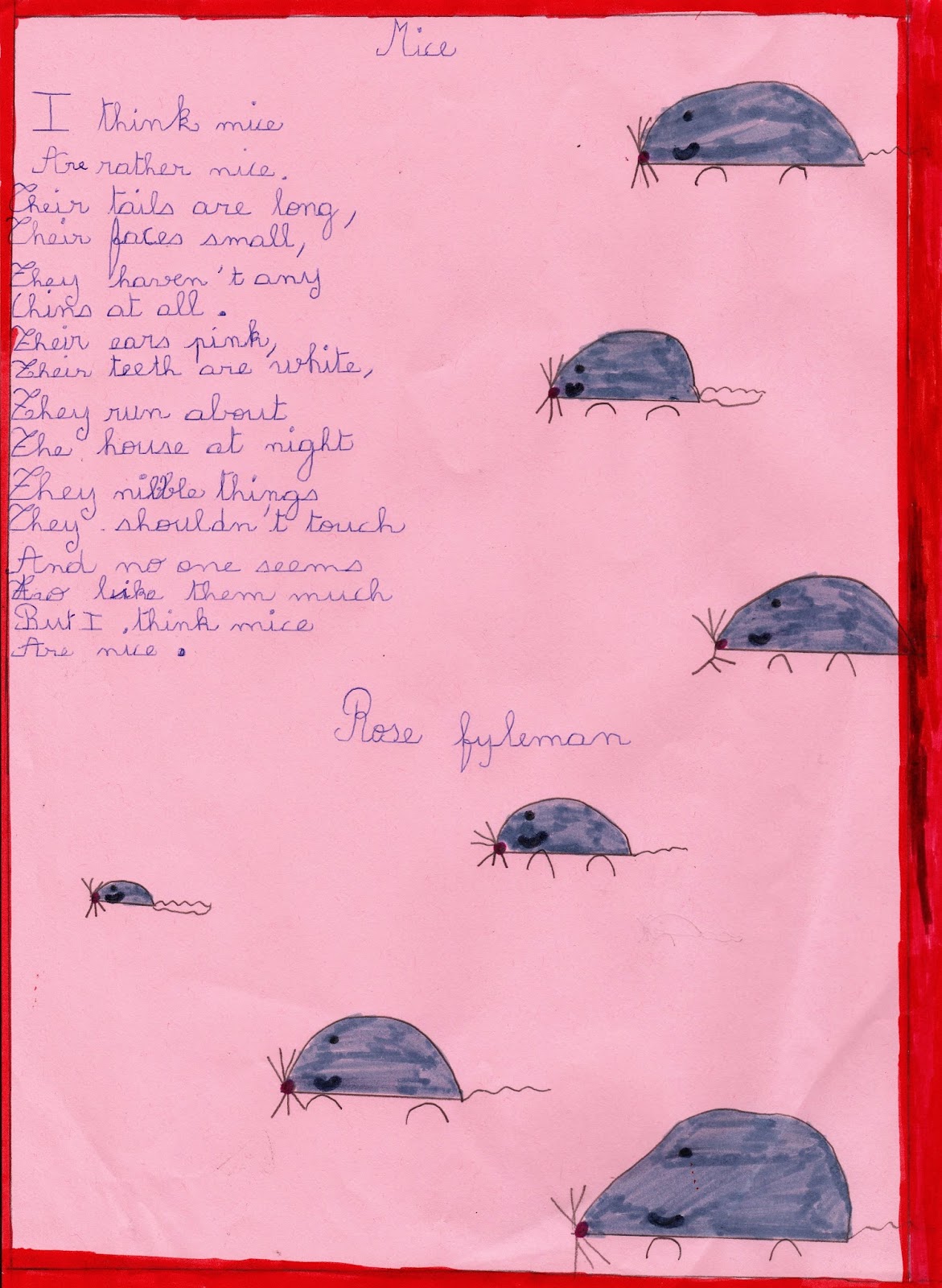 le Blog de l'école Saint-Joseph: English poem