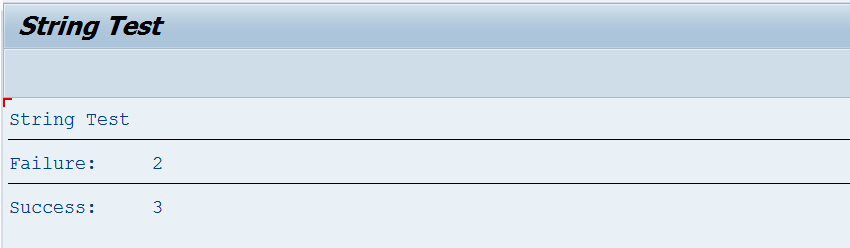 TECHSAP : String Functions? String Compares!