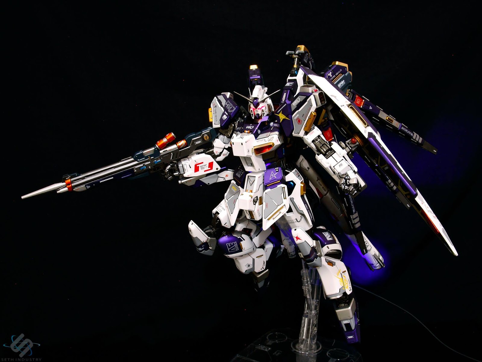 GUNDAM GUY: G-System 1/72 RX-93-v2 HI NU GUNDAM "ANARCHY" - Painted ...