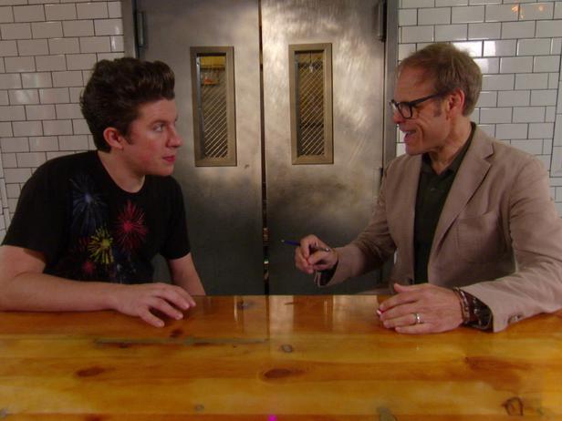 Food Network Gossip: Justin Warner and Alton Brown Together Again