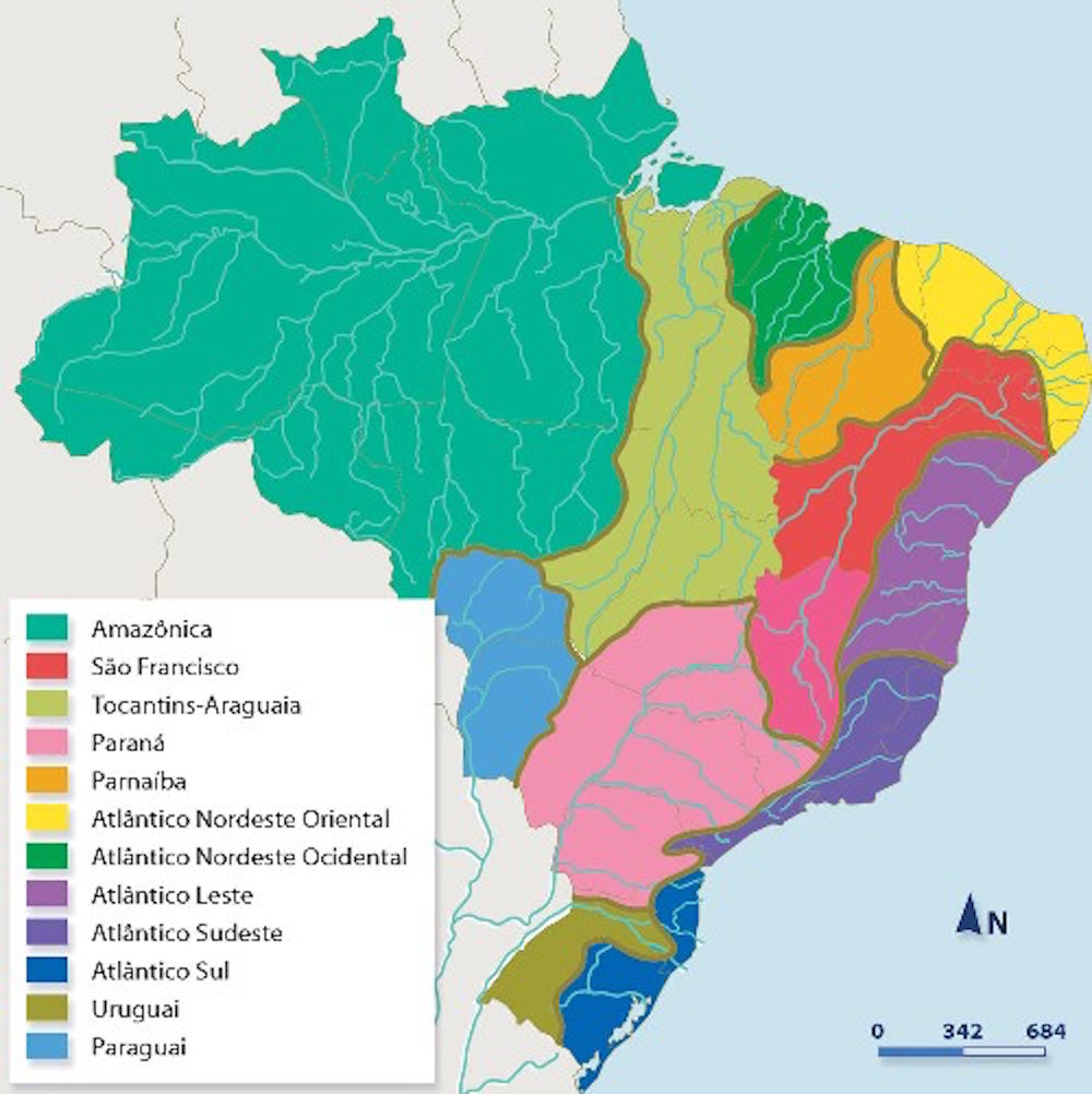 Mapas Geográficos do Brasil