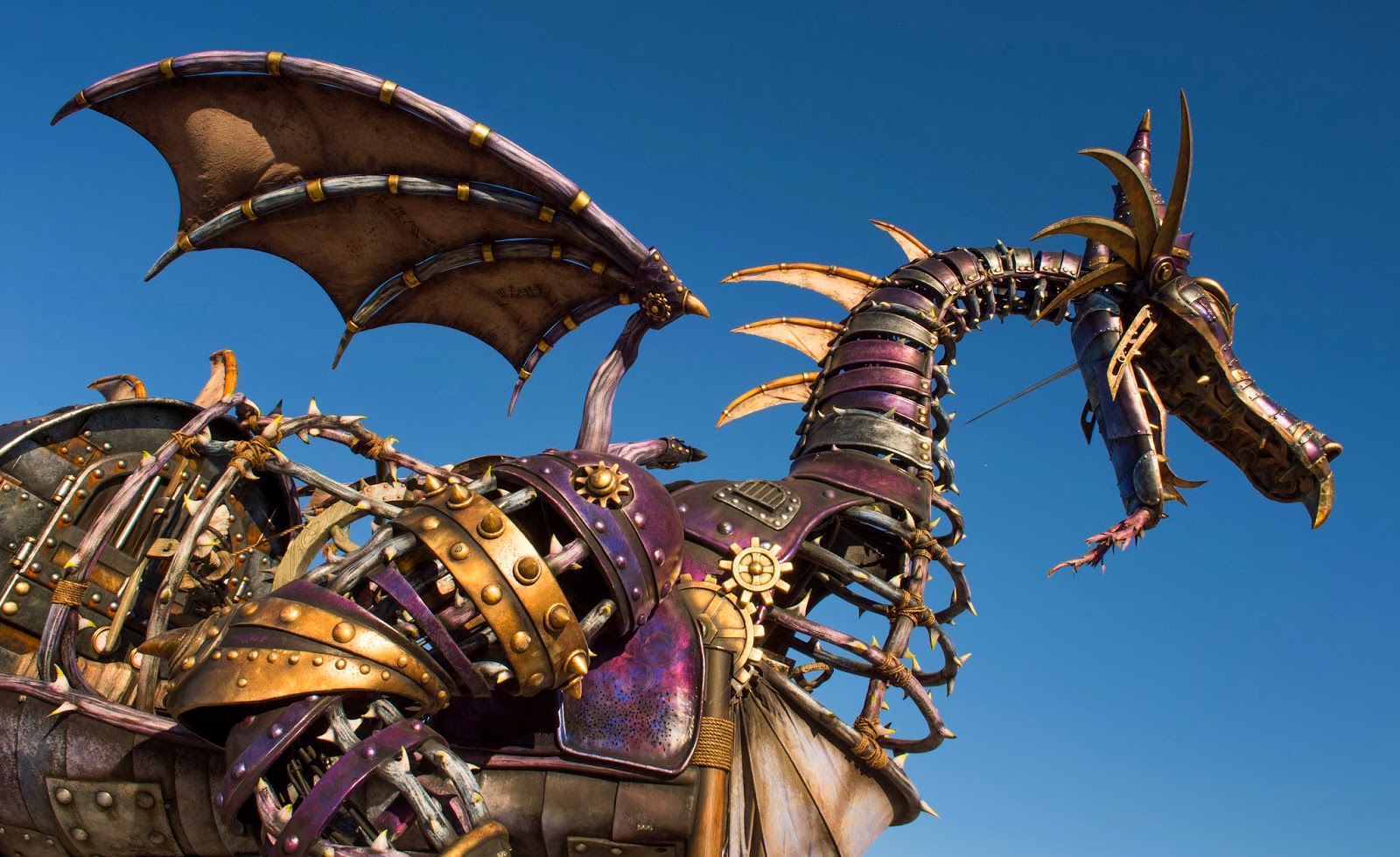 Maleficent Featured in Disney Festival of Fantasy Parade, Magic Kingdom ...