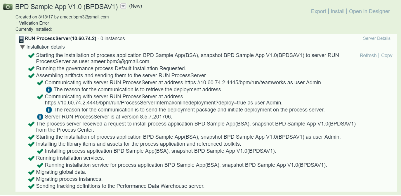 Expose BPD as a Restful Service in IBM BPM