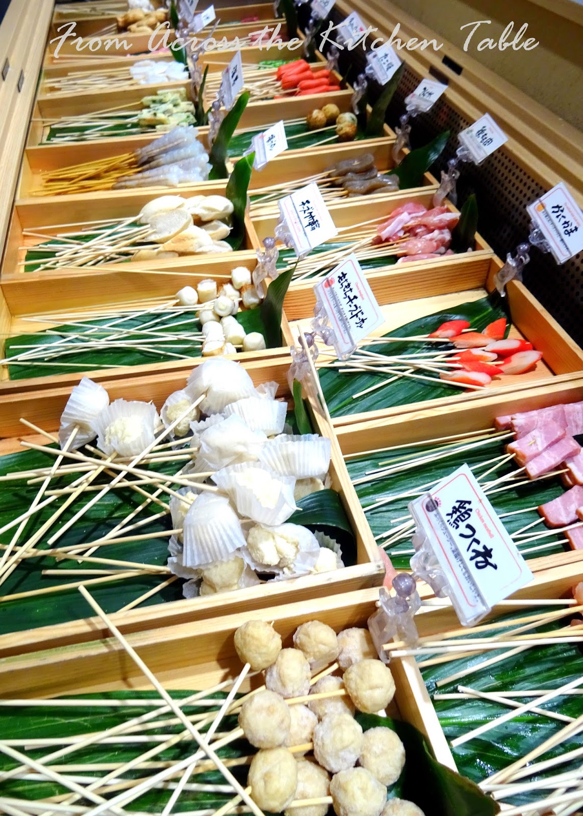 From Across the Kitchen Table: Kushiya Monogatari, Shinjuku