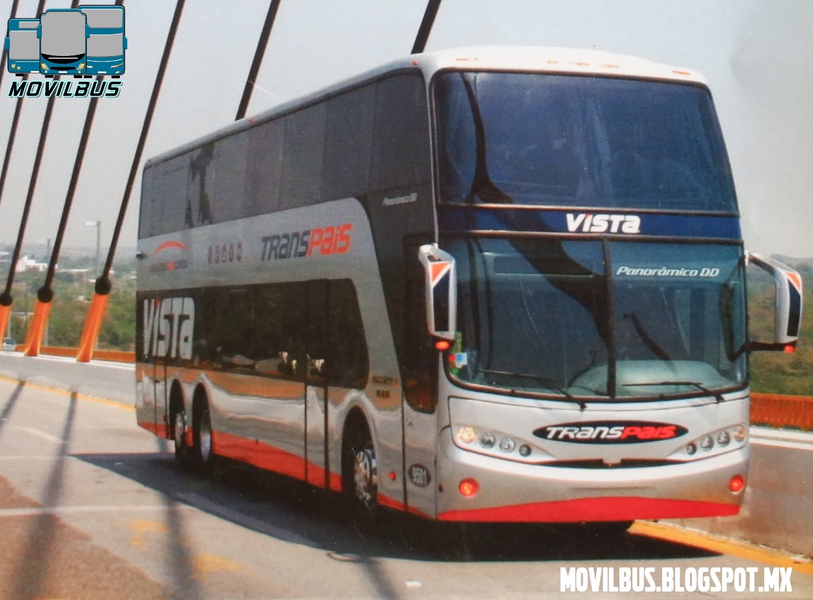 Transpais VISTA, una de las líneas pioneras en el uso de autobuses DD