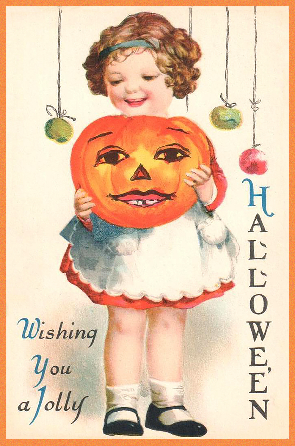 Chocolate Rabbit Graphics: Ellen Clapsaddle Halloween Girl