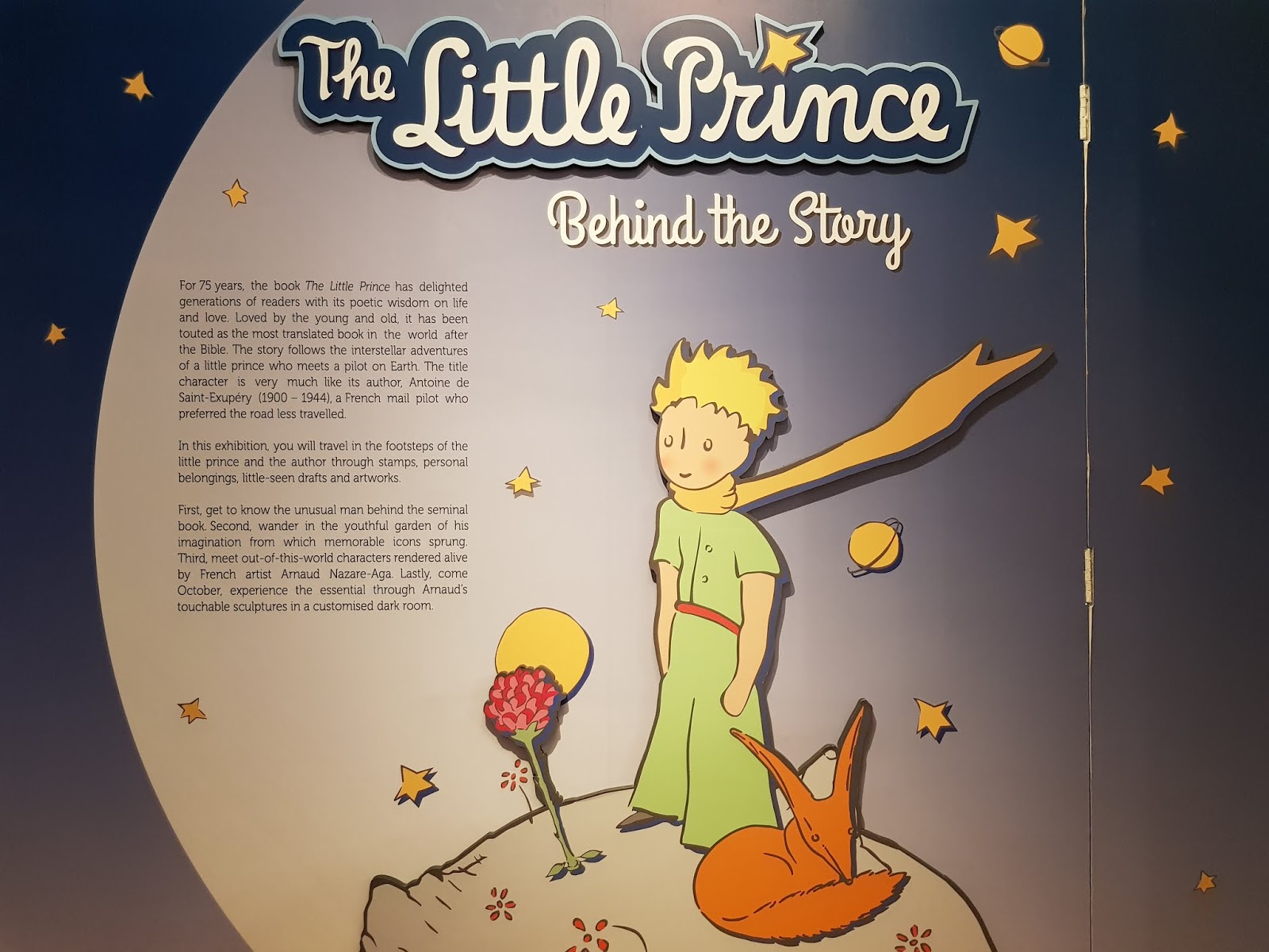 Little Prince: Behind The Story - A Glimpse Into The Le Petit Prince ...