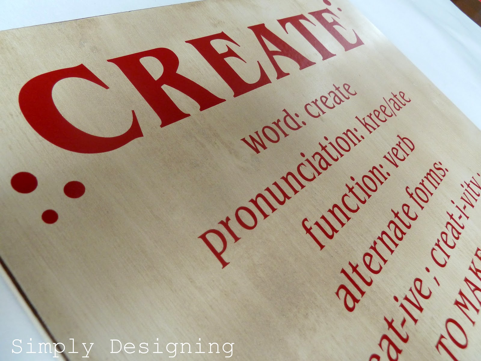 Create: to make a big mess | Simply Designing with Ashley