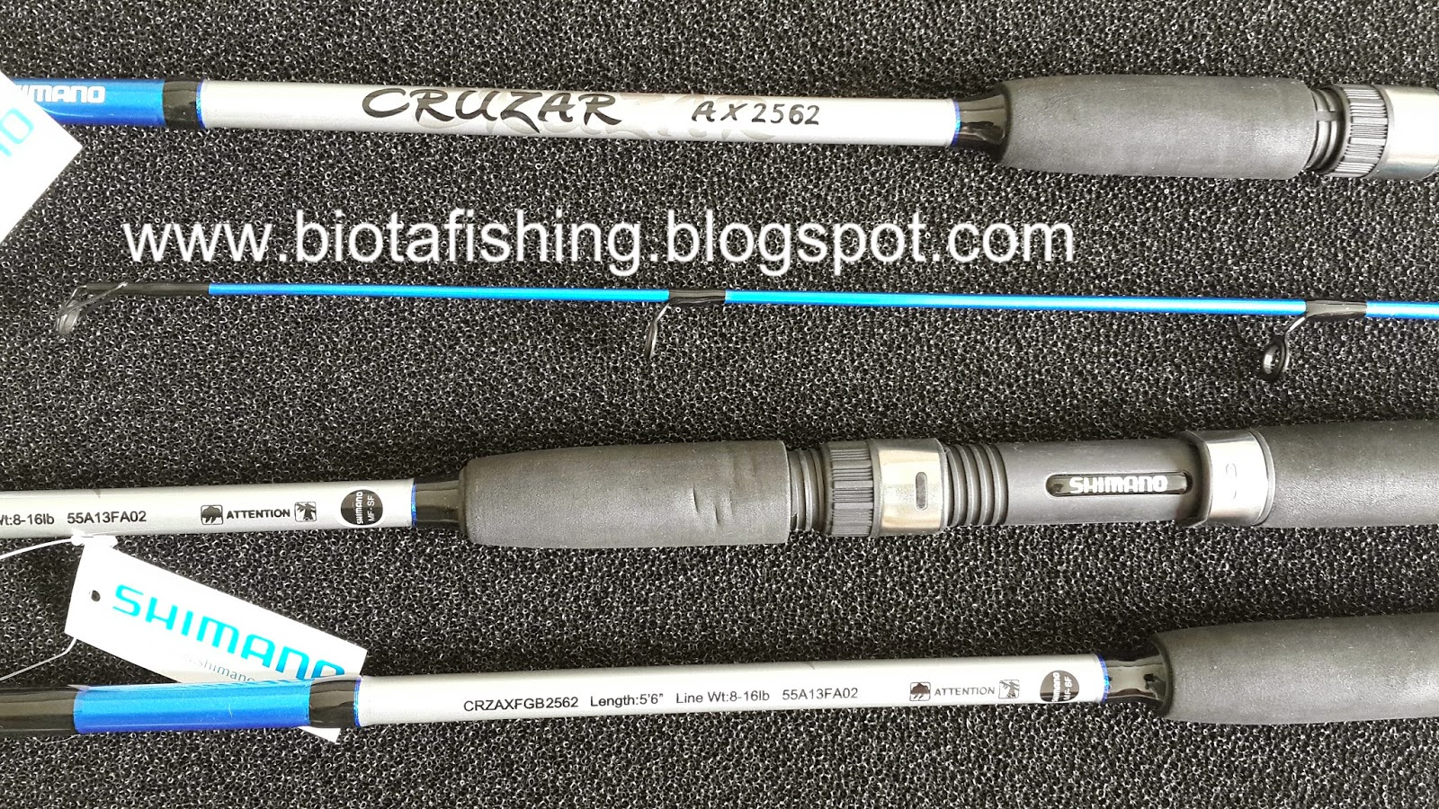 JORAN / ROD SHIMANO SERIES: JUAL ROD JORAN SHIMANO CRUZAR AX FG 2562 ...