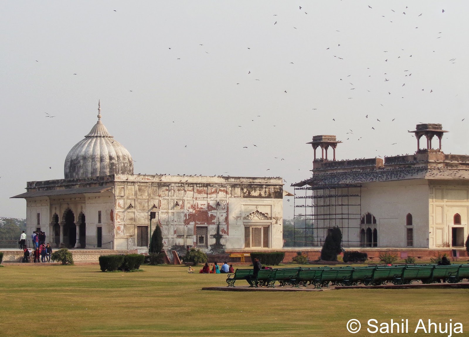 Pixelated Memories: Khas Mahal, Red Fort complex, Delhi